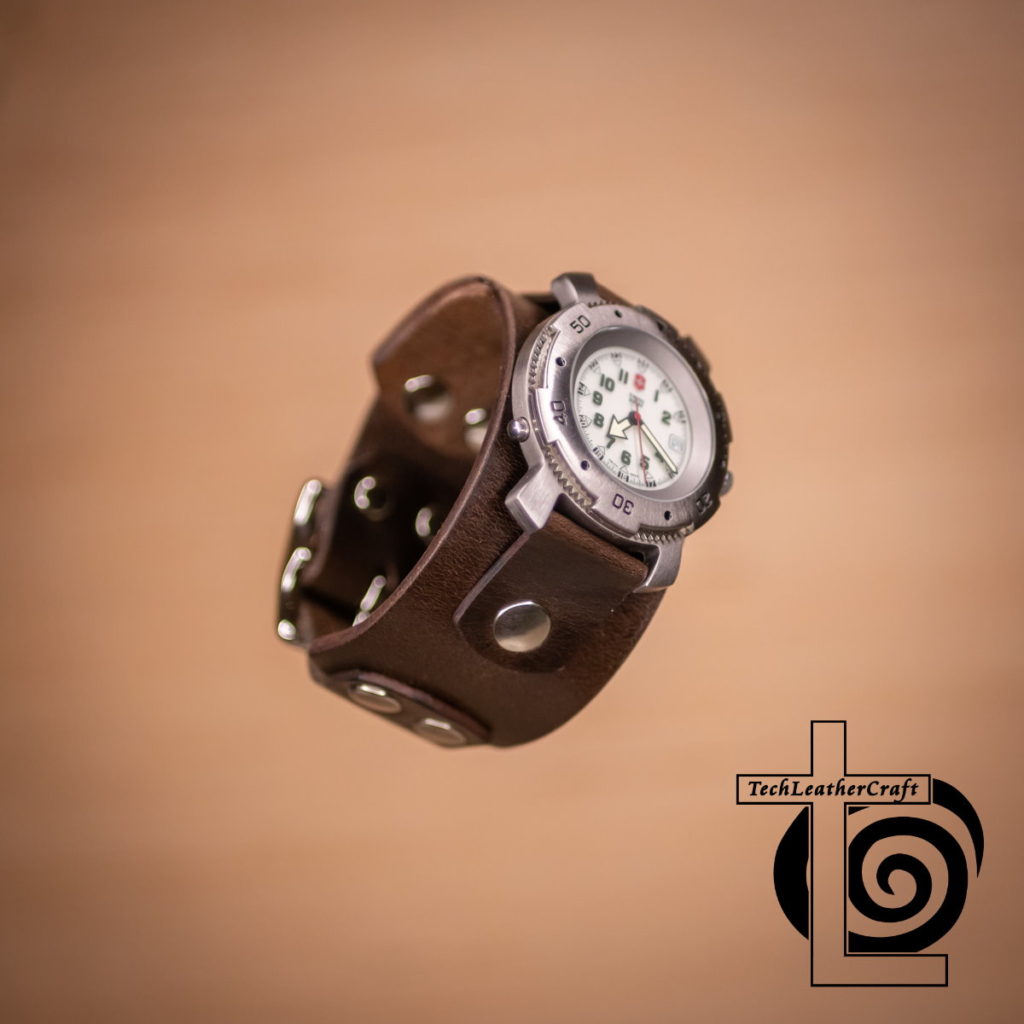 Leather Watch Cuff | TechLeatherCraft