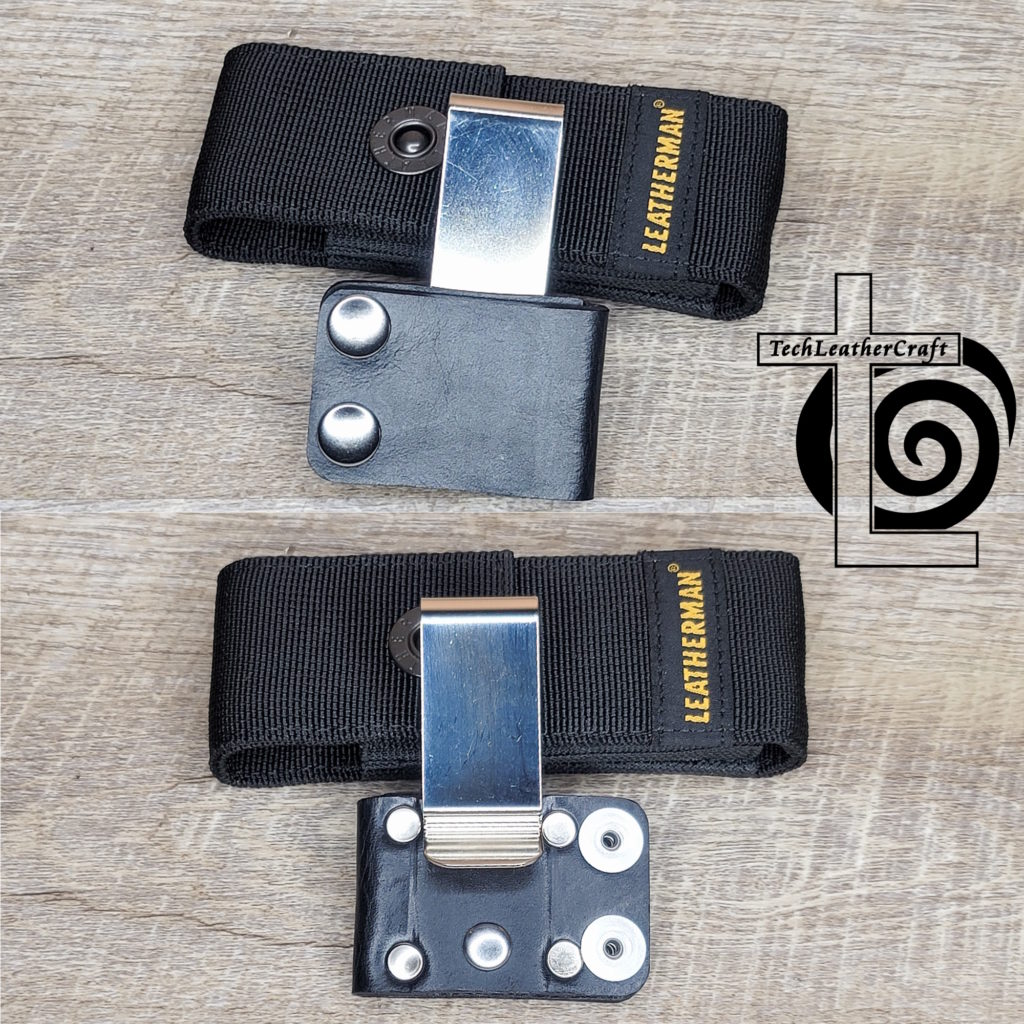 Leather Sheath Belt Clip Adapter for Leatherman Gerber SOG ...