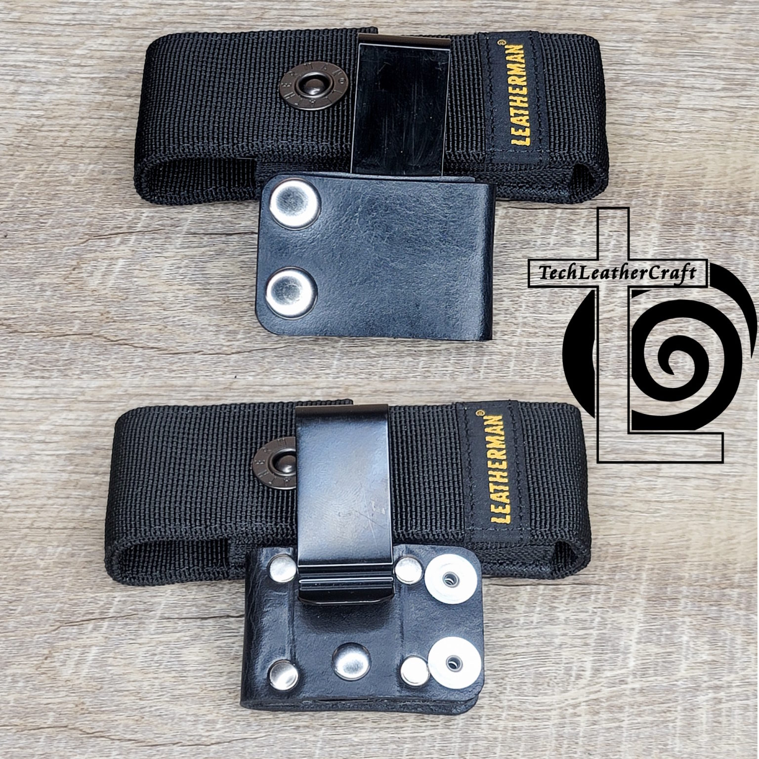 Leather Sheath Belt Clip Adapter for Leatherman Gerber SOG ...