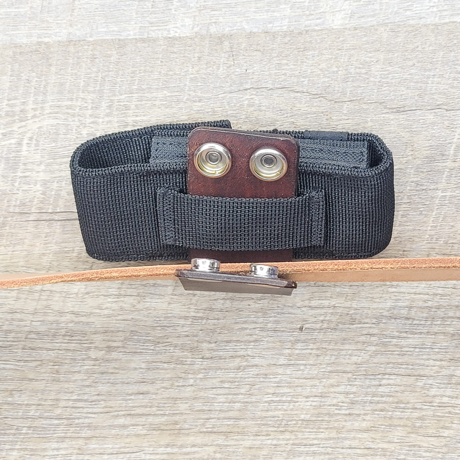 Horizontal Carry Leather Sheath Belt Adapter for Leatherman Multi-Tool ...