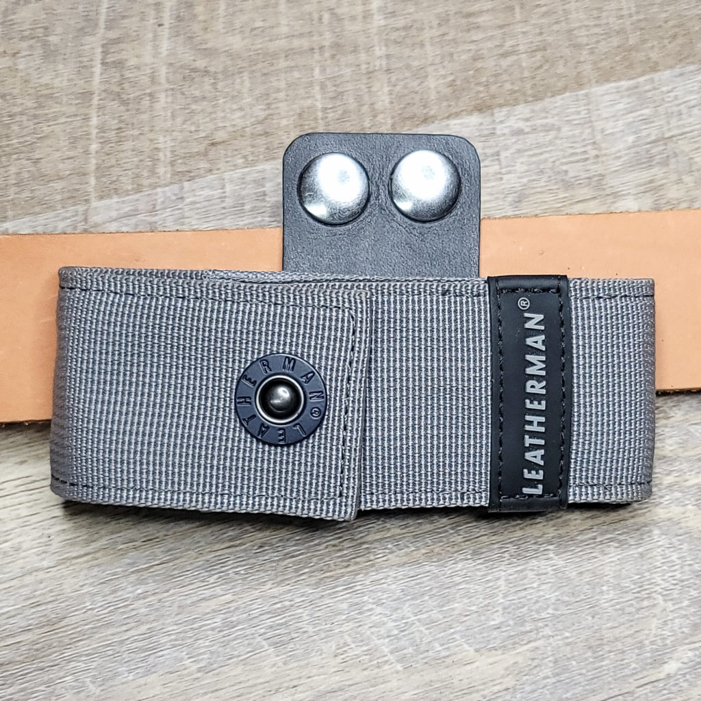 Horizontal Carry Leather Sheath Belt Adapter for Leatherman Multi-Tool ...