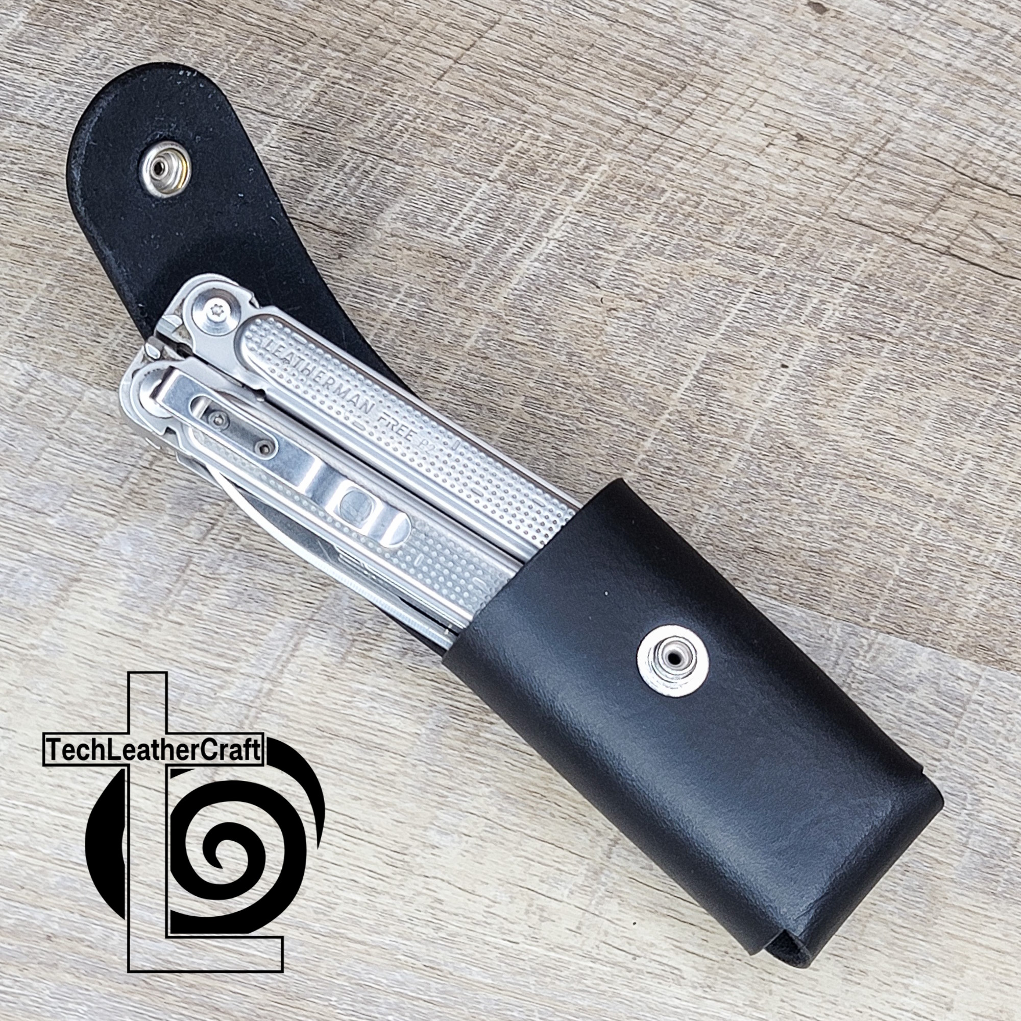Leather Rivet SHEATH Case Holster For Leatherman | TechLeatherCraft